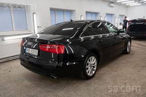 Black Audi A6 2011 in Riga, with an engine capacity of 2.80 L and mileage of 258 thousand km for 7250 €, photo 22 on AUTOMOTO.COM.LV