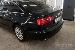Black Audi A6 2011 in Riga, with an engine capacity of 2.80 L and mileage of 258 thousand km for 7250 €, photo 23 on AUTOMOTO.COM.LV