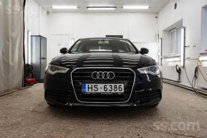 Black Audi A6 2011 in Riga, with an engine capacity of 2.80 L and mileage of 258 thousand km for 7250 €, photo 26 on AUTOMOTO.COM.LV