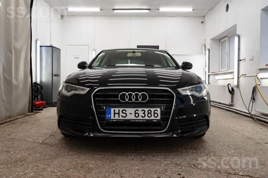 Black Audi A6 2011 in Riga, with an engine capacity of 2.80 L and mileage of 258 thousand km for 7250 €, photo 26 on AUTOMOTO.COM.LV