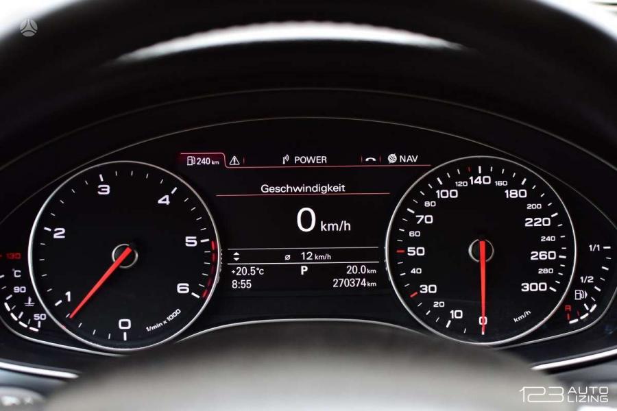 Black Audi A6 2011 in Kretinga, with an engine capacity of 3.00 L and mileage of 270 thousand km for 10950 €, photo 21 on AUTOMOTO.COM.LV