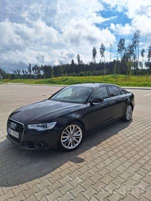 Black Audi A6 2011 in Valmiera, with an engine capacity of 3.00 L and mileage of 219 thousand km for 9500 €, photo  on AUTOMOTO.COM.LV