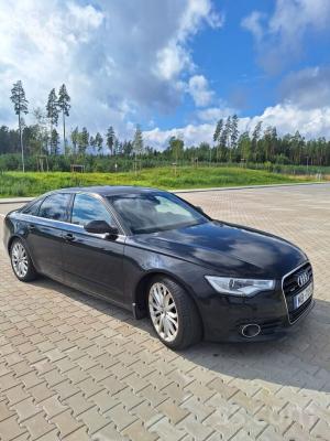 Black Audi A6 2011 in Valmiera, with an engine capacity of 3.00 L and mileage of 219 thousand km for 9500 €, photo 3 on AUTOMOTO.COM.LV