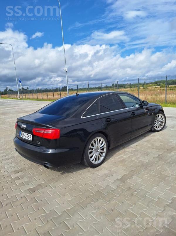 Melns Audi A6 2011 Valmiera, ar dzinēja tilpumu 3.00 L un nobraukumu 219 tūkst. km par 9500 €, foto 4 vietnē AUTOMOTO.COM.LV