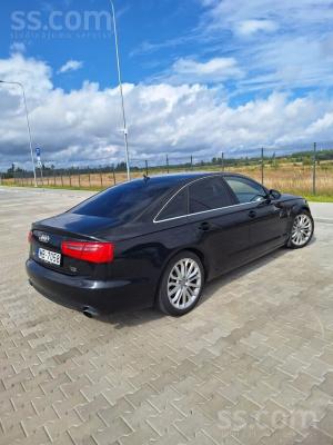 Black Audi A6 2011 in Valmiera, with an engine capacity of 3.00 L and mileage of 219 thousand km for 9500 €, photo 5 on AUTOMOTO.COM.LV