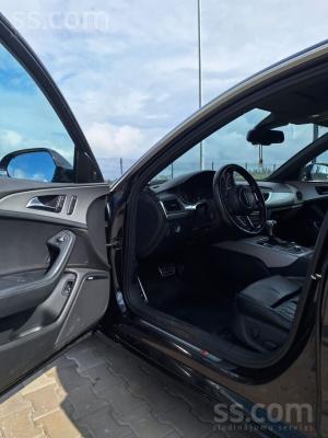 Black Audi A6 2011 in Valmiera, with an engine capacity of 3.00 L and mileage of 219 thousand km for 9500 €, photo 6 on AUTOMOTO.COM.LV