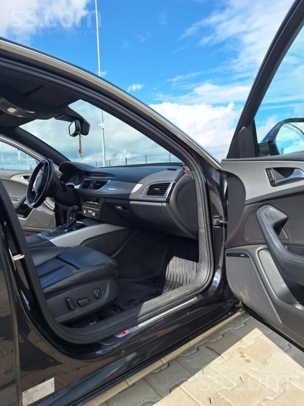Melns Audi A6 2011 Valmiera, ar dzinēja tilpumu 3.00 L un nobraukumu 219 tūkst. km par 9500 €, foto 7 vietnē AUTOMOTO.COM.LV