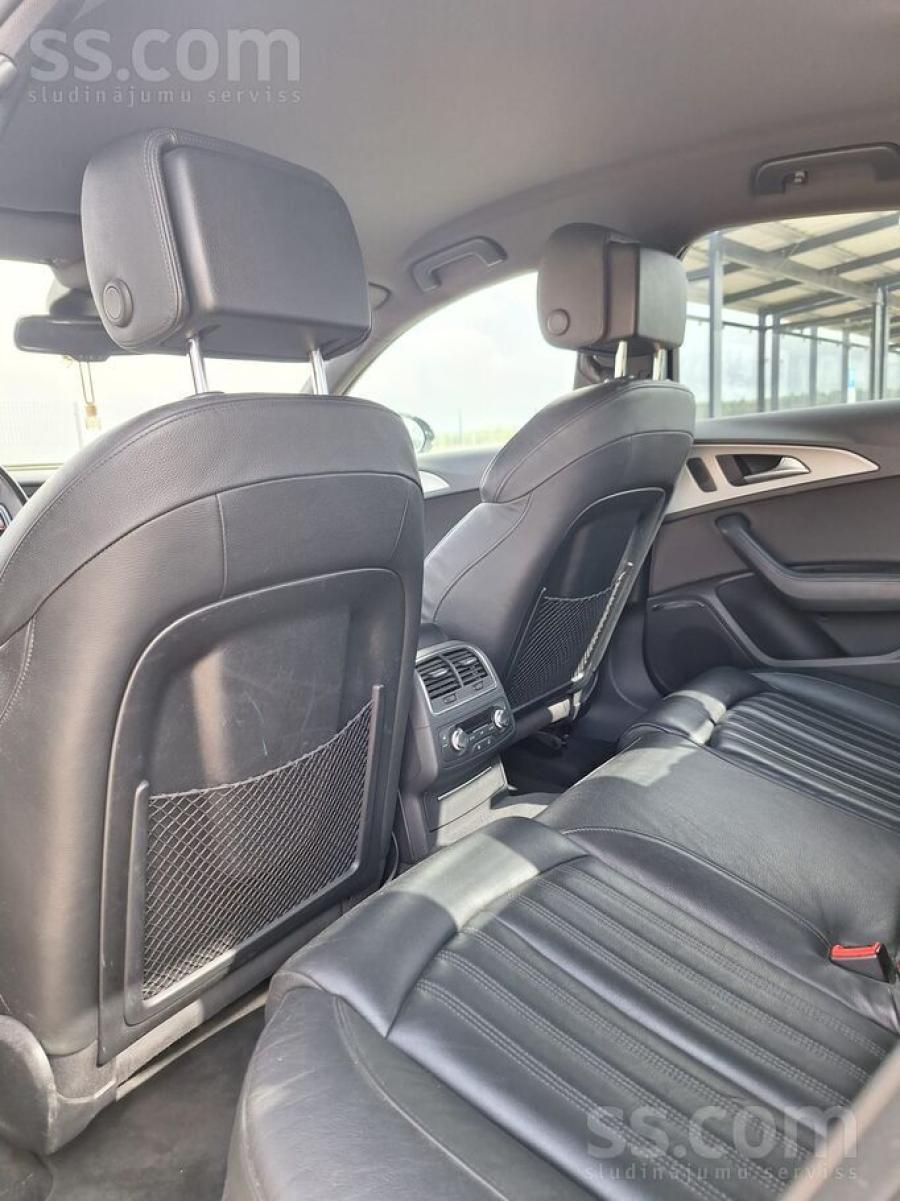 Black Audi A6 2011 in Valmiera, with an engine capacity of 3.00 L and mileage of 219 thousand km for 9500 €, photo 9 on AUTOMOTO.COM.LV
