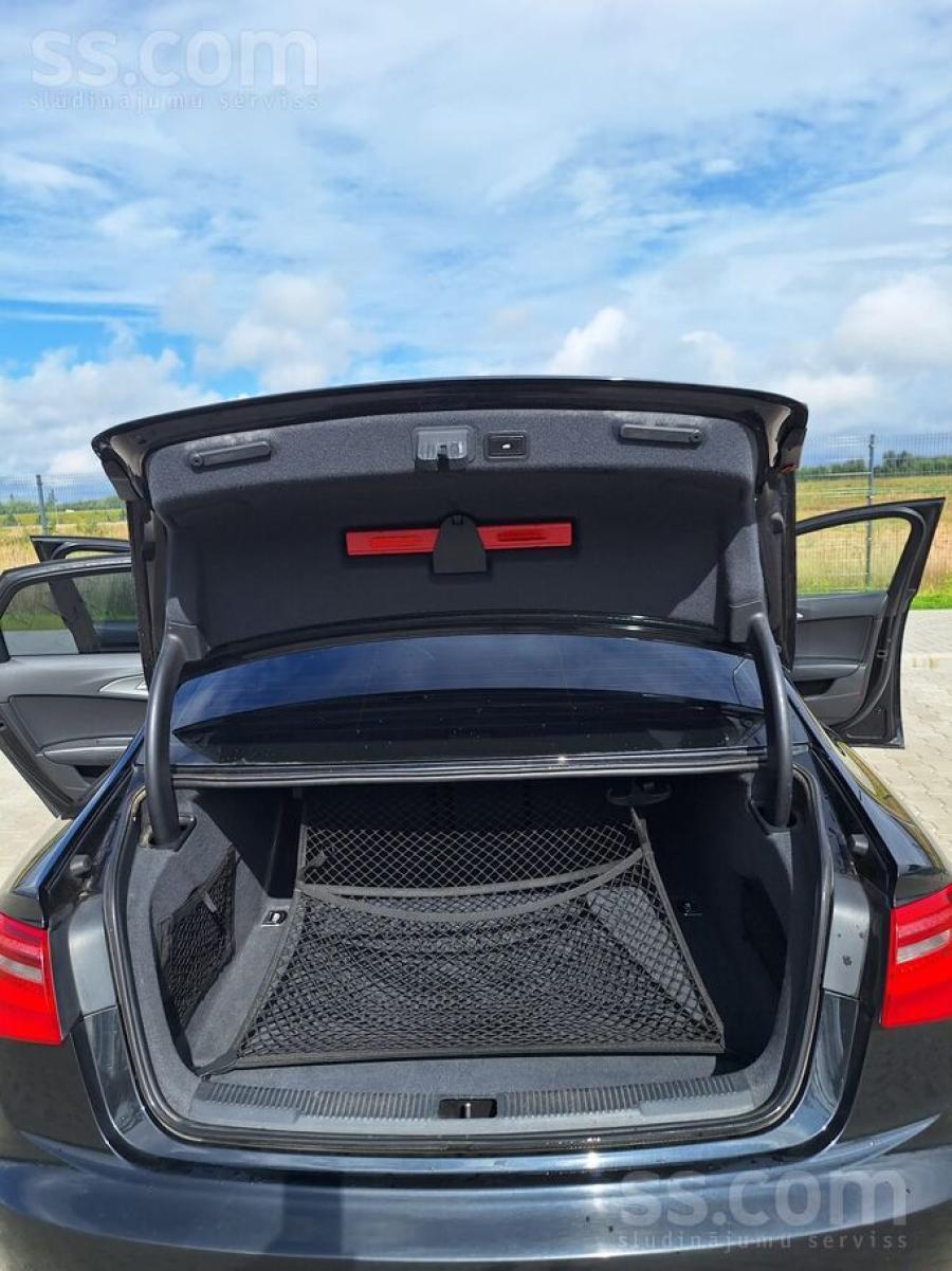 Black Audi A6 2011 in Valmiera, with an engine capacity of 3.00 L and mileage of 219 thousand km for 9500 €, photo 11 on AUTOMOTO.COM.LV