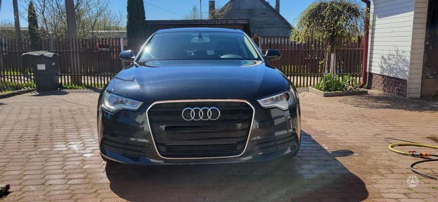 Black Audi A6 2011 in Kaunas, with an engine capacity of 3.00 L and mileage of 358 thousand km for 7500 €, photo 1 on AUTOMOTO.COM.LV