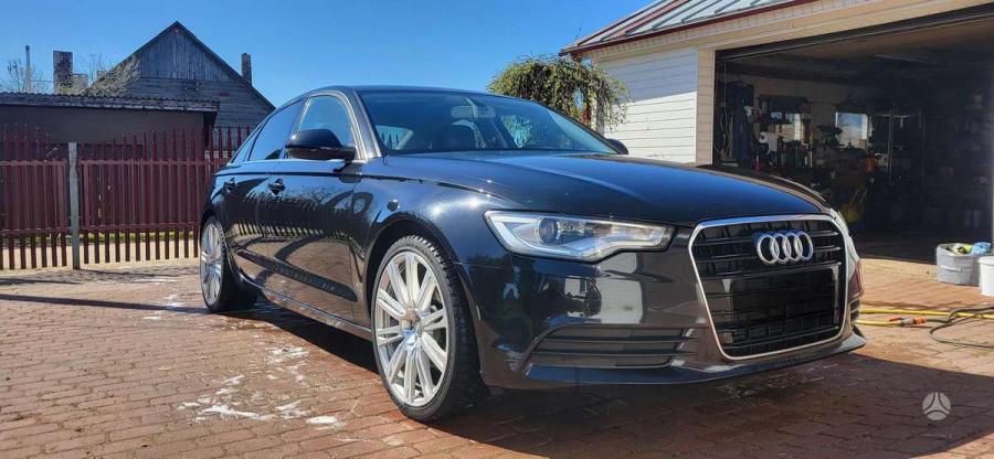 Black Audi A6 2011 in Kaunas, with an engine capacity of 3.00 L and mileage of 358 thousand km for 7500 €, photo 3 on AUTOMOTO.COM.LV