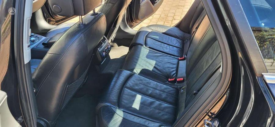Black Audi A6 2011 in Kaunas, with an engine capacity of 3.00 L and mileage of 358 thousand km for 7500 €, photo 16 on AUTOMOTO.COM.LV
