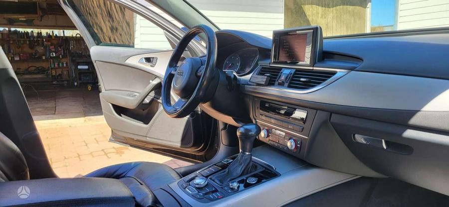 Black Audi A6 2011 in Kaunas, with an engine capacity of 3.00 L and mileage of 358 thousand km for 7500 €, photo 17 on AUTOMOTO.COM.LV