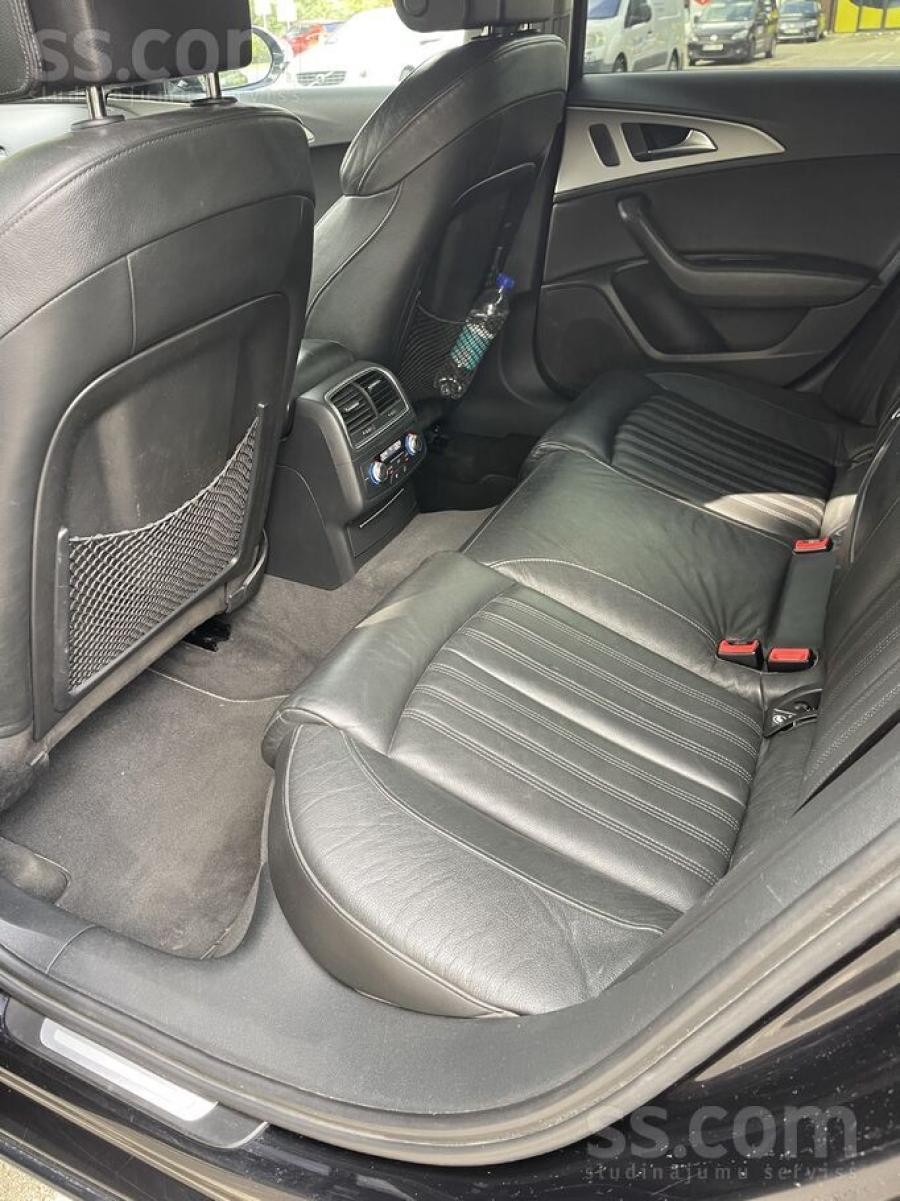 Melns Audi A6 2011 Rīga, ar dzinēja tilpumu 3.00 L un nobraukumu 357 tūkst. km par 8500 €, foto 12 vietnē AUTOMOTO.COM.LV
