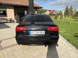 Black Audi A6 2011 in Bauska, with an engine capacity of 3.00 L and mileage of 262 thousand km for 8900 €, photo 6 on AUTOMOTO.COM.LV