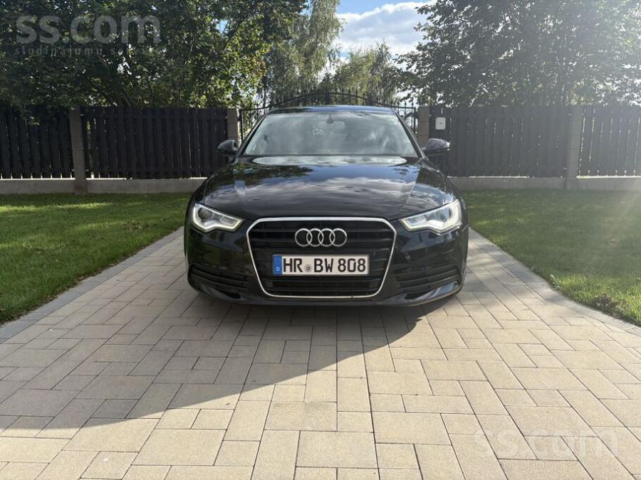 Black Audi A6 2011 in Bauska, with an engine capacity of 3.00 L and mileage of 262 thousand km for 8900 €, photo 8 on AUTOMOTO.COM.LV