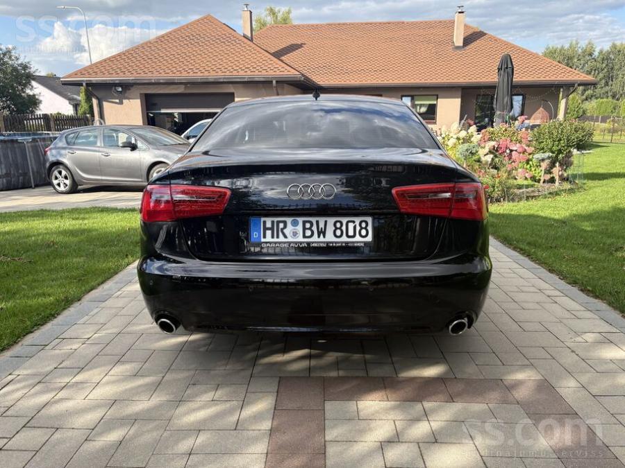 Black Audi A6 2011 in Bauska, with an engine capacity of 3.00 L and mileage of 262 thousand km for 8900 €, photo 9 on AUTOMOTO.COM.LV