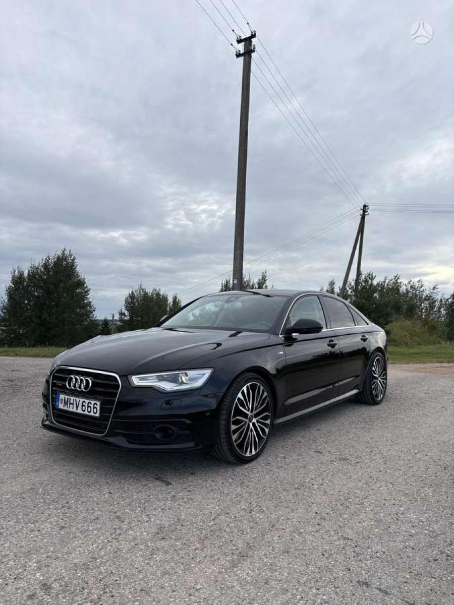 Melns Audi A6 2011 Jonava, ar dzinēja tilpumu 2.97 L un nobraukumu 321 tūkst. km par 10500 €, foto 1 vietnē AUTOMOTO.COM.LV