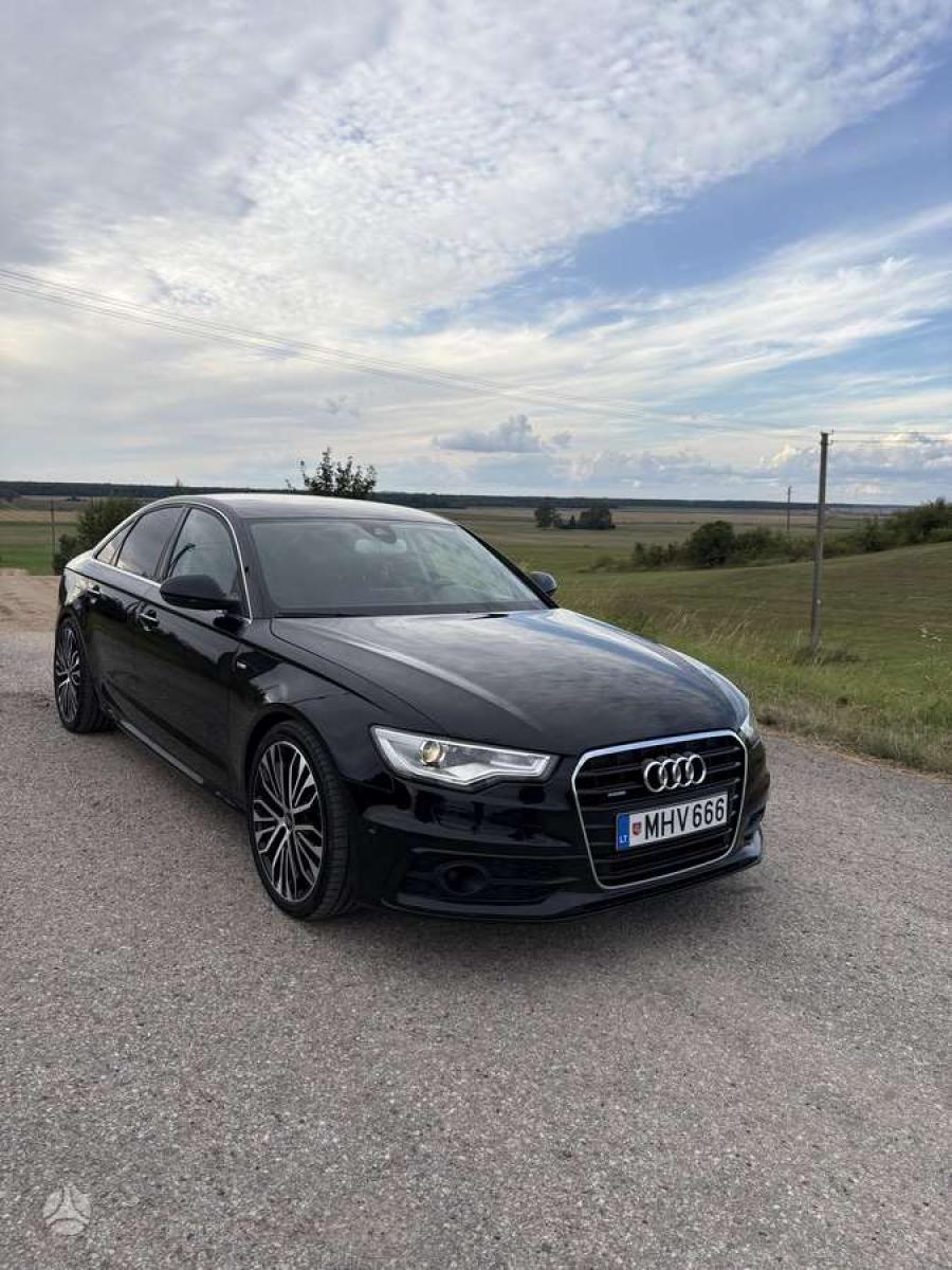 Melns Audi A6 2011 Jonava, ar dzinēja tilpumu 2.97 L un nobraukumu 321 tūkst. km par 10500 €, foto 3 vietnē AUTOMOTO.COM.LV