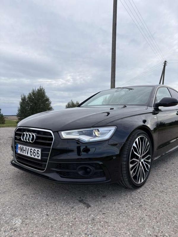 Melns Audi A6 2011 Jonava, ar dzinēja tilpumu 2.97 L un nobraukumu 321 tūkst. km par 10500 €, foto 5 vietnē AUTOMOTO.COM.LV