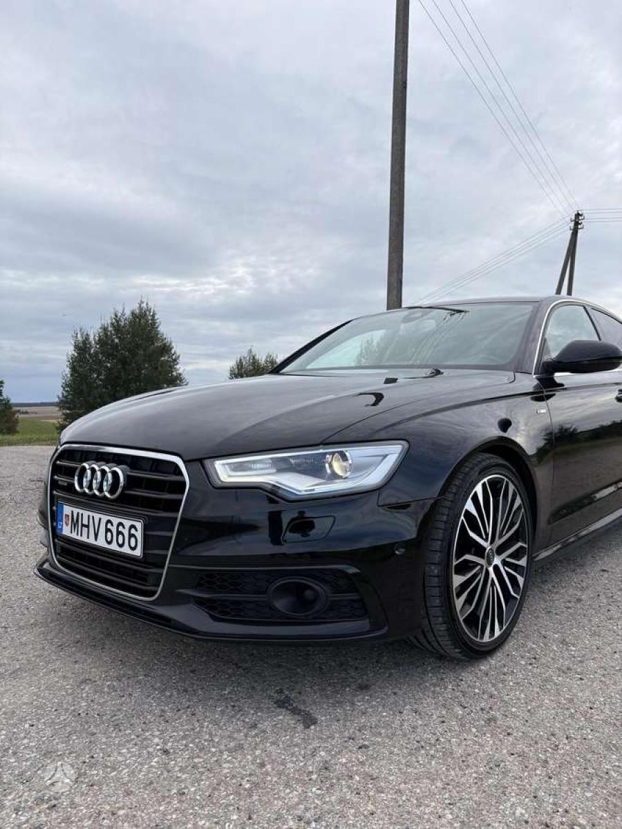 Melns Audi A6 2011 Jonava, ar dzinēja tilpumu 2.97 L un nobraukumu 321 tūkst. km par 10500 €, foto 5 vietnē AUTOMOTO.COM.LV