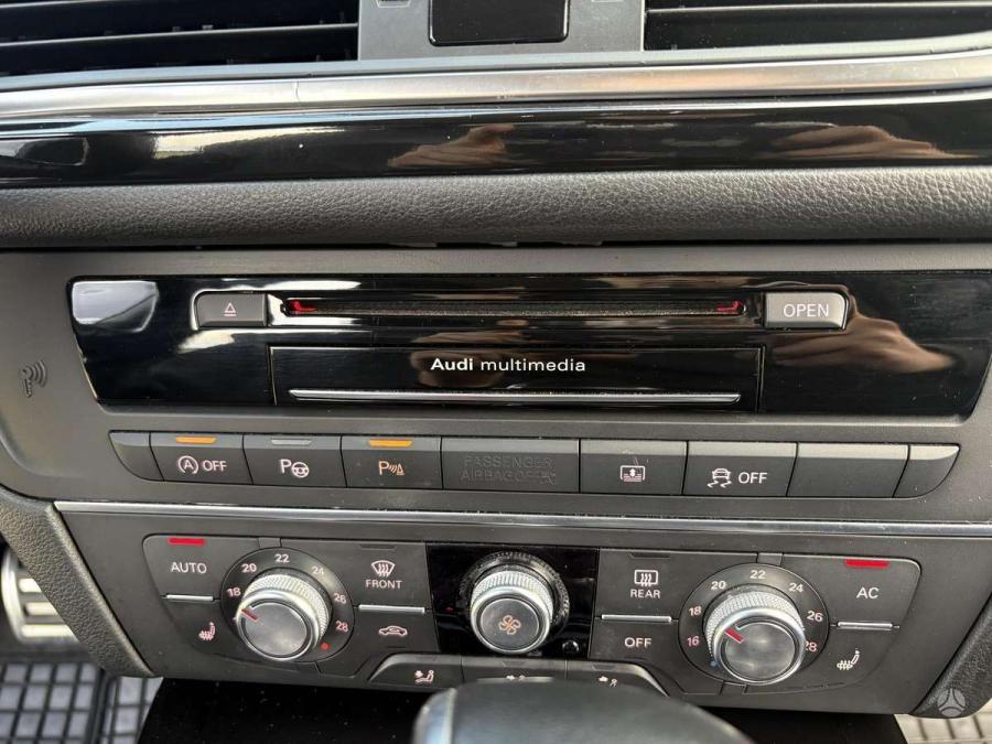 Melns Audi A6 2011 Jonava, ar dzinēja tilpumu 2.97 L un nobraukumu 321 tūkst. km par 10500 €, foto 31 vietnē AUTOMOTO.COM.LV