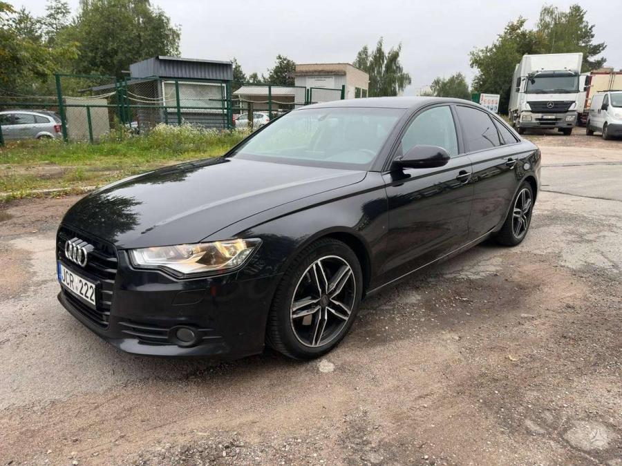 Черный Ауди А6 2011 в Вильнюс, объемом двигателя 2.97 л и пробегом 390 тыс. км за 9200 €, фото 3 на AUTOMOTO.COM.LV