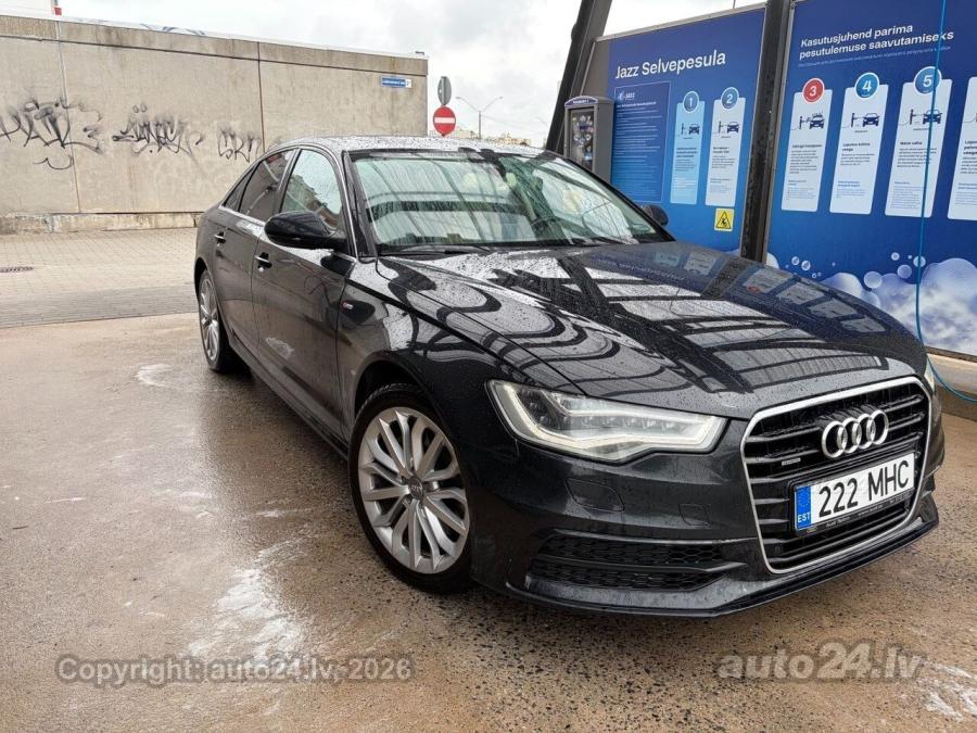 Melns Audi A6 2011 Tallina, ar dzinēja tilpumu 3.00 L un nobraukumu 220 tūkst. km par 12000 €, foto 3 vietnē AUTOMOTO.COM.LV