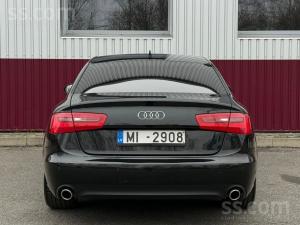 Black Audi A6 2011 in Riga, with an engine capacity of 3.00 L and mileage of 266 thousand km for 8990 €, photo 7 on AUTOMOTO.COM.LV
