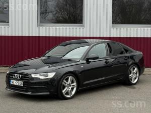 Black Audi A6 2011 in Riga, with an engine capacity of 3.00 L and mileage of 266 thousand km for 8990 €, photo 9 on AUTOMOTO.COM.LV