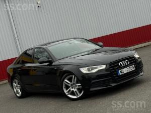 Black Audi A6 2011 in Riga, with an engine capacity of 3.00 L and mileage of 266 thousand km for 8990 €, photo 10 on AUTOMOTO.COM.LV