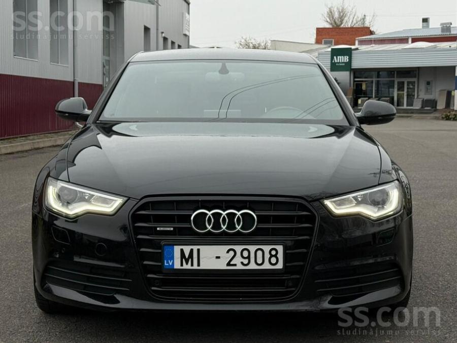 Black Audi A6 2011 in Riga, with an engine capacity of 3.00 L and mileage of 266 thousand km for 8990 €, photo 11 on AUTOMOTO.COM.LV