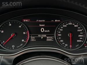 Black Audi A6 2011 in Riga, with an engine capacity of 3.00 L and mileage of 266 thousand km for 8990 €, photo 17 on AUTOMOTO.COM.LV