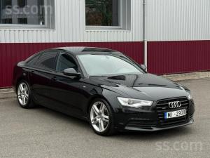 Black Audi A6 2011 in Riga, with an engine capacity of 3.00 L and mileage of 266 thousand km for 8990 €, photo  on AUTOMOTO.COM.LV