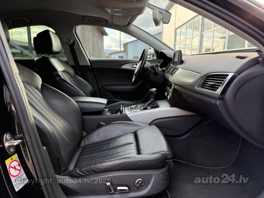 Black Audi A6 2011 in Tallinn, with an engine capacity of 3.00 L and mileage of 305 thousand km for 12000 €, photo 15 on AUTOMOTO.COM.LV