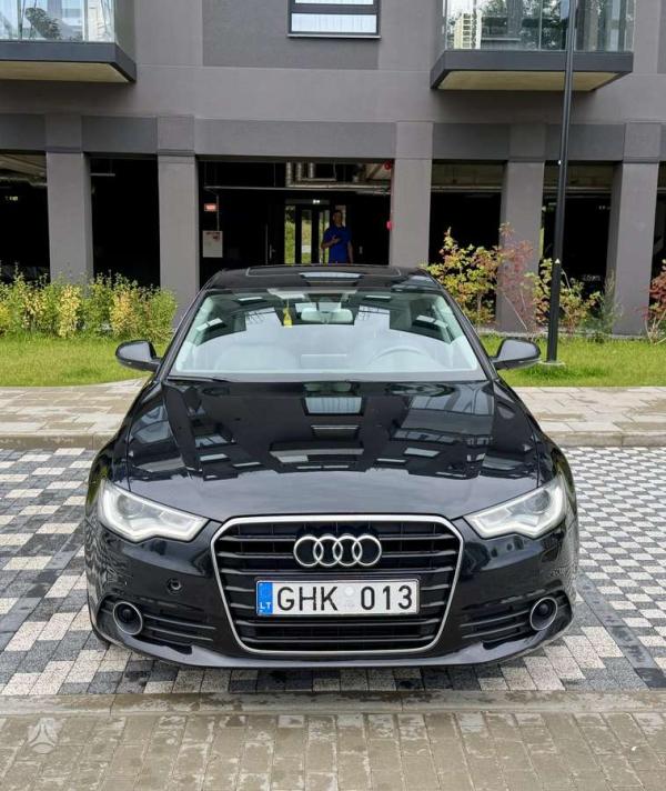 Melns Audi A6 2011 Viļņa, ar dzinēja tilpumu 2.97 L un nobraukumu 288 tūkst. km par 6600 €, foto 3 vietnē AUTOMOTO.COM.LV