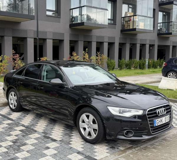 Melns Audi A6 2011 Viļņa, ar dzinēja tilpumu 2.97 L un nobraukumu 288 tūkst. km par 6600 €, foto 4 vietnē AUTOMOTO.COM.LV