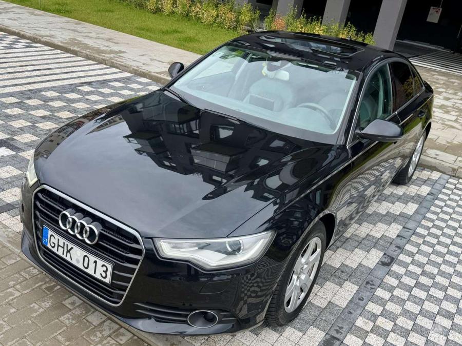 Melns Audi A6 2011 Viļņa, ar dzinēja tilpumu 2.97 L un nobraukumu 288 tūkst. km par 6600 €, foto 5 vietnē AUTOMOTO.COM.LV