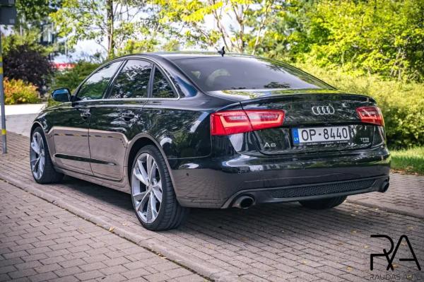 Audi A6 2011 Rīga vietnē Melns Audi A6 2011 Rīga, ar dzinēja tilpumu 3.00 L un nobraukumu 318 tūkst. km par 7990 €, foto 5 vietnē AUTOMOTO.COM.LV