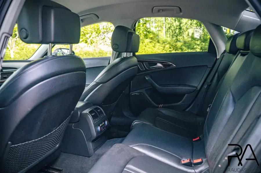 Black Audi A6 2011 in Riga, with an engine capacity of 3.00 L and mileage of 318 thousand km for 7990 €, photo 10 on AUTOMOTO.COM.LV