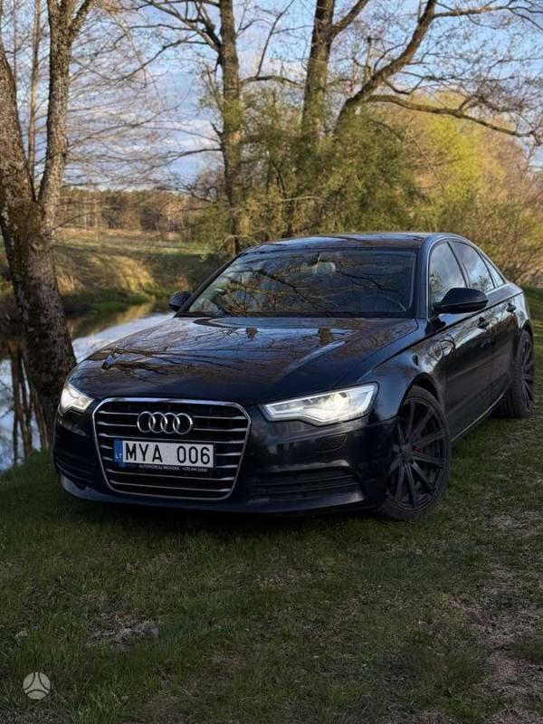 Black Audi A6 2011 in Vilnius, with an engine capacity of 2.97 L and mileage of 293 thousand km for 7899 €, photo 1 on AUTOMOTO.COM.LV