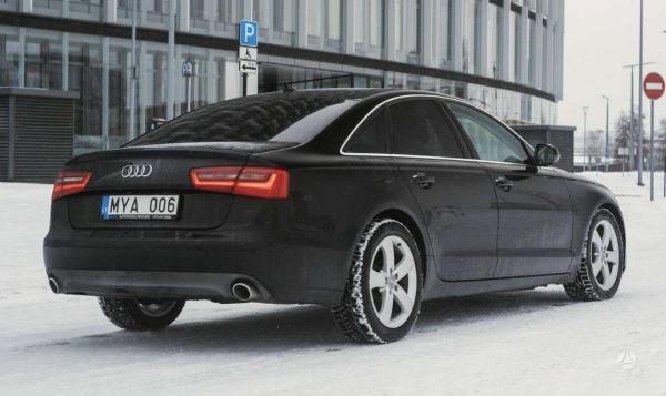 Black Audi A6 2011 in Vilnius, with an engine capacity of 2.97 L and mileage of 293 thousand km for 7899 €, photo 3 on AUTOMOTO.COM.LV