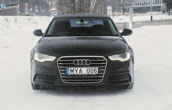 Black Audi A6 2011 in Vilnius, with an engine capacity of 2.97 L and mileage of 293 thousand km for 7899 €, photo 7 on AUTOMOTO.COM.LV