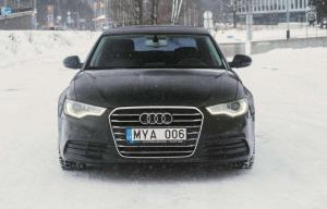 Black Audi A6 2011 in Vilnius, with an engine capacity of 2.97 L and mileage of 293 thousand km for 7899 €, photo 7 on AUTOMOTO.COM.LV