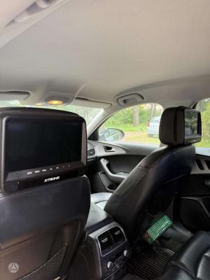 Black Audi A6 2011 in Vilnius, with an engine capacity of 2.97 L and mileage of 293 thousand km for 7899 €, photo 8 on AUTOMOTO.COM.LV