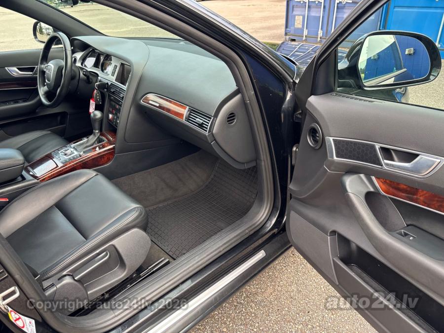 Black Audi A6 2011 in Paide, with an engine capacity of 2.70 L and mileage of 375 thousand km for 5490 €, photo 10 on AUTOMOTO.COM.LV
