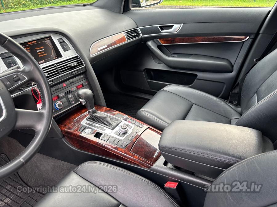Black Audi A6 2011 in Paide, with an engine capacity of 2.70 L and mileage of 375 thousand km for 5490 €, photo 13 on AUTOMOTO.COM.LV