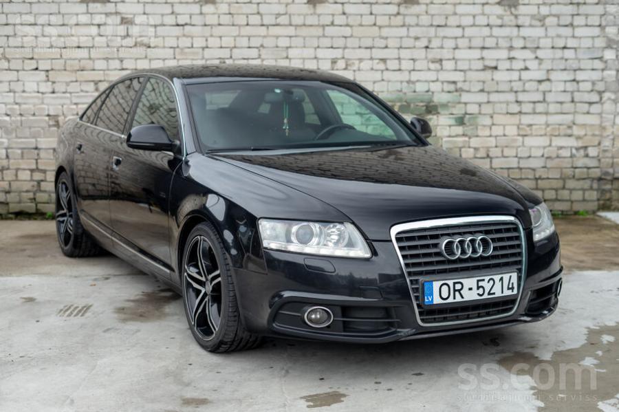 Black Audi A6 2011 in Liepaja, with an engine capacity of 2.00 L and mileage of 257 thousand km for 3500 €, photo 1 on AUTOMOTO.COM.LV