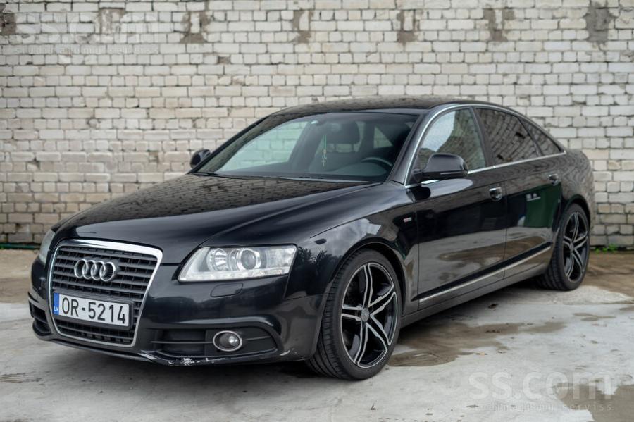 Black Audi A6 2011 in Liepaja, with an engine capacity of 2.00 L and mileage of 257 thousand km for 3500 €, photo 4 on AUTOMOTO.COM.LV