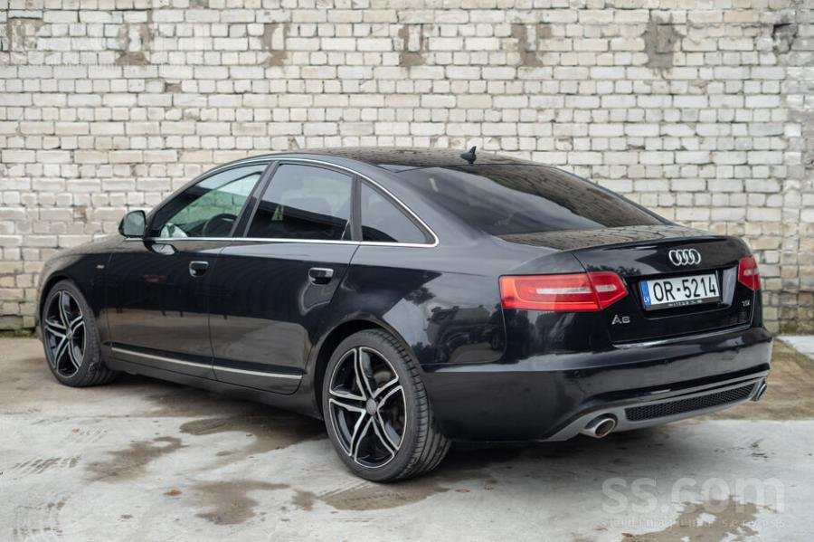 Black Audi A6 2011 in Liepaja, with an engine capacity of 2.00 L and mileage of 257 thousand km for 3500 €, photo 5 on AUTOMOTO.COM.LV